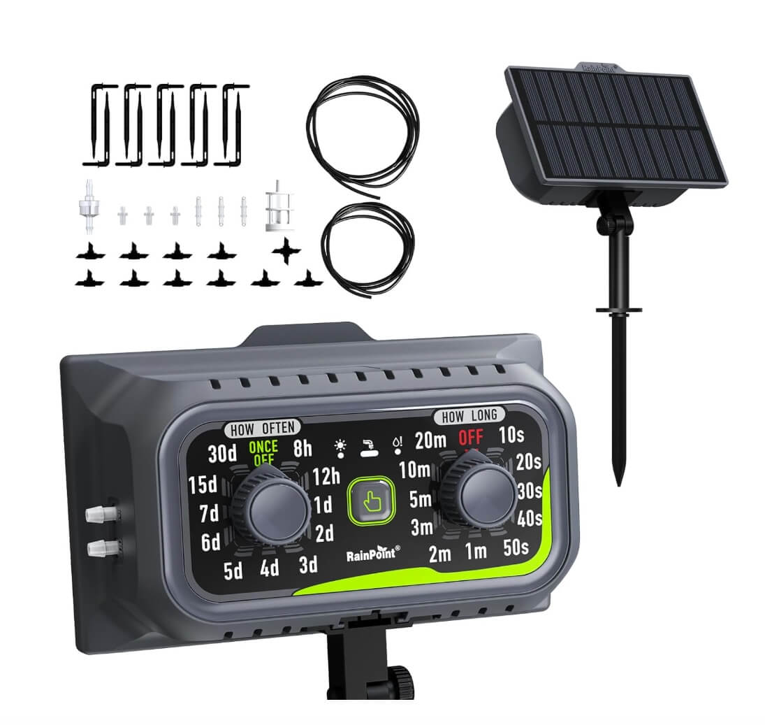 RAINPOINT Solar-Powered Drip Irrigation Kit – RainPoint Irrigation