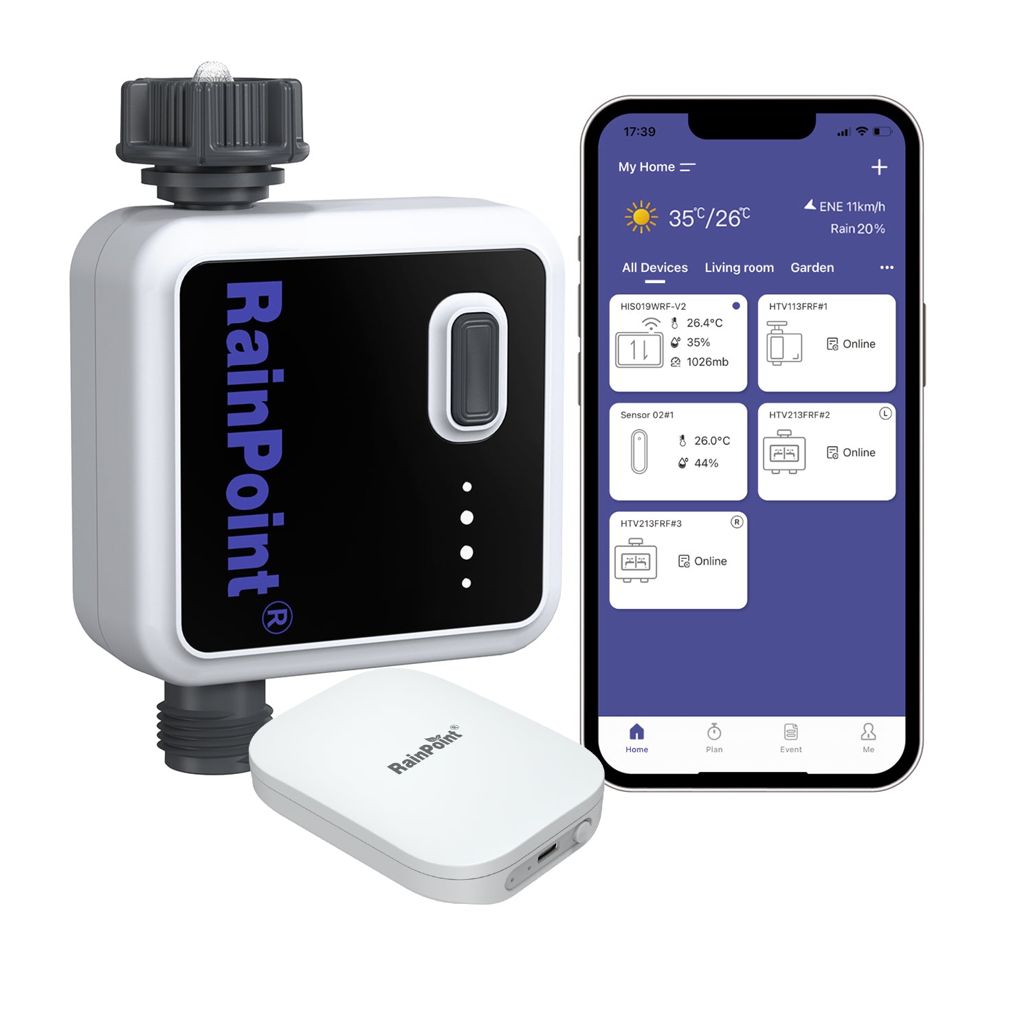 Garden Watering System | Smart Garden Watering System | Rainpoint ...