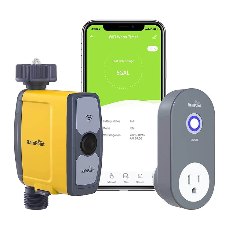 WiFi Water Timer Hose Timer - Smart Garden Hose – RainPoint Irrigation